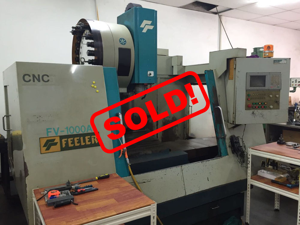 USED FEELER FV-1000A VMC – Bhavani Machine Tools – used cnc machines ...