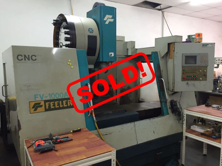 USED FEELER FV-1000A VMC – Bhavani Machine Tools – used cnc machines ...