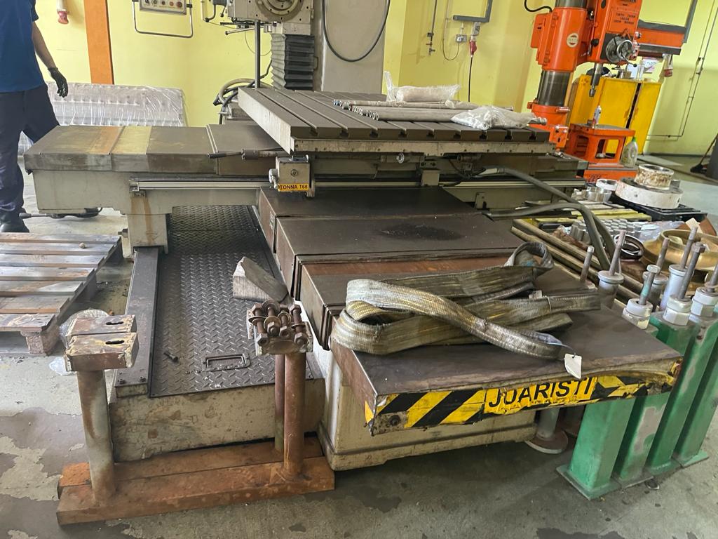 USED JUARISTI J-2000 HORIZONTAL BORER – Bhavani Machine Tools – used ...