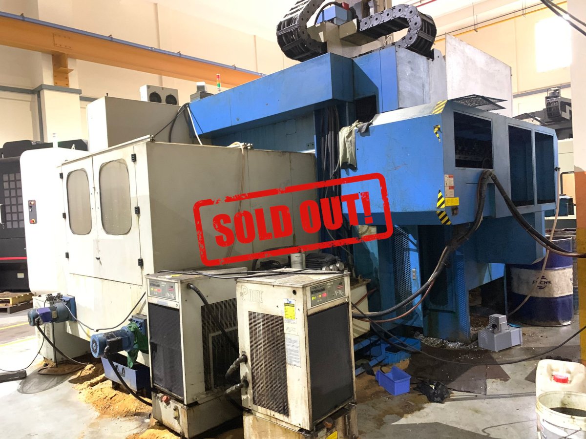 USED VISIN WIDE (VTEC) VB-2016 DOUBLE COLUMN MACHINING CENTER – Bhavani ...