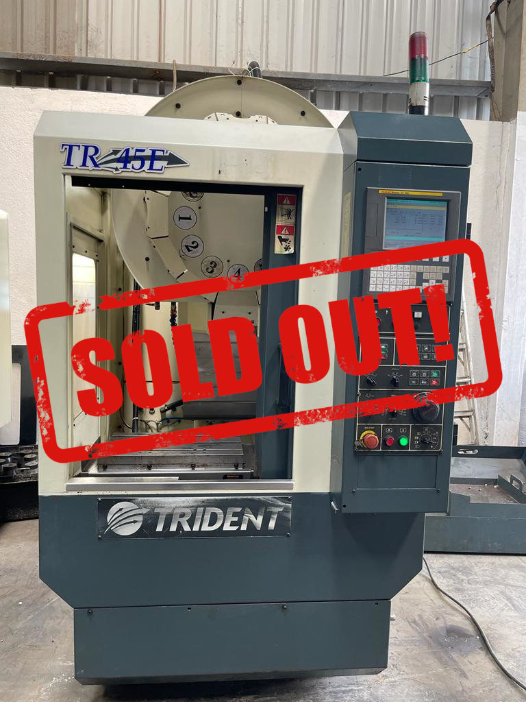 USED TRIDENT 45E CNC DRILL TAP CENTER – Bhavani Machine Tools – used ...