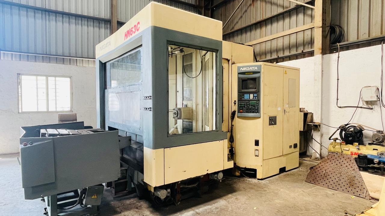 USED NIIGATA HN63C HORIZONTAL MACHINING CENTER – Bhavani Machine Tools ...